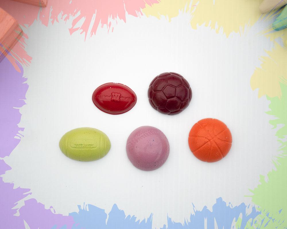 Sports Ball Crayons – Squiggle and Play Crayons